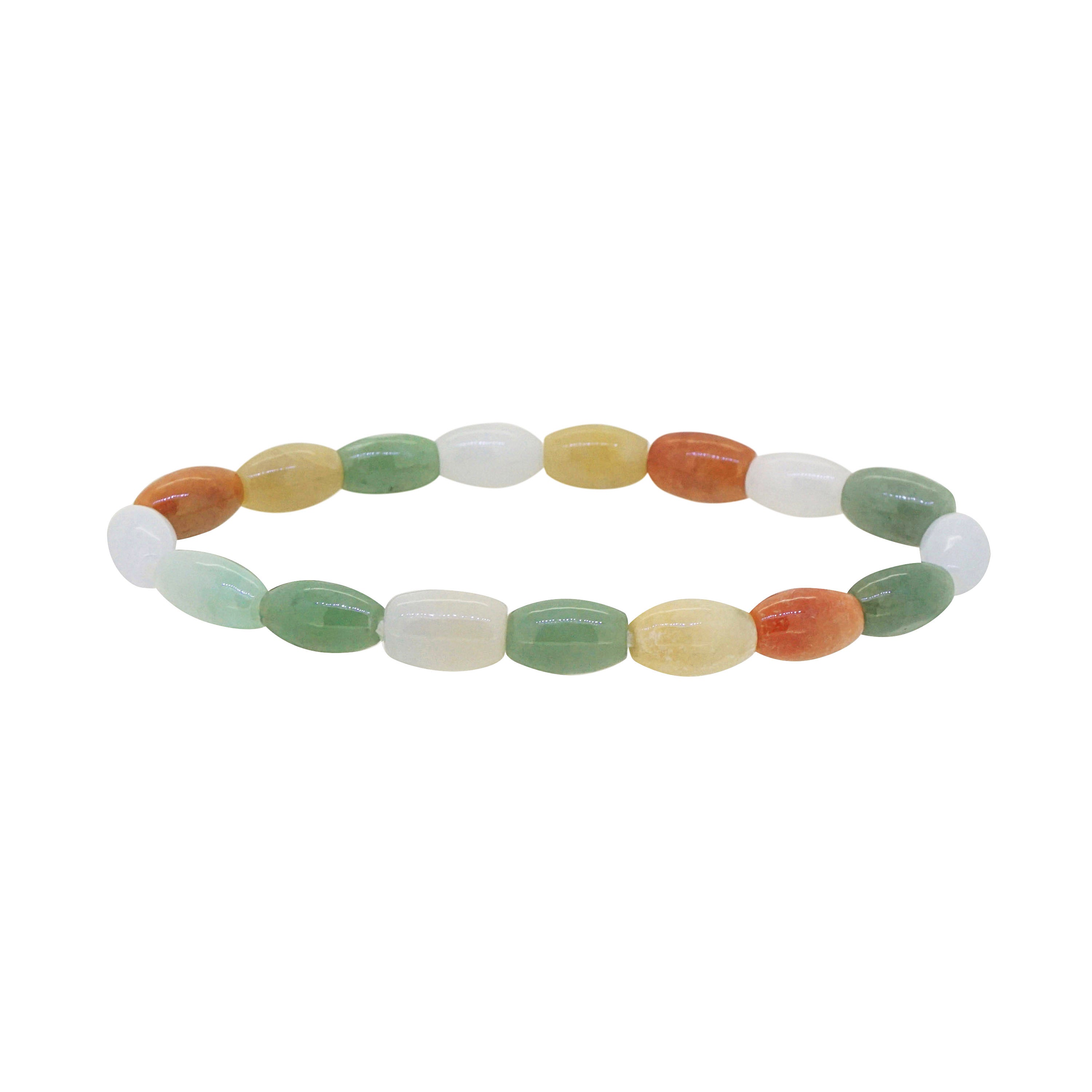 Assorted Colors Burma Jade Tumble (S) | GAEA