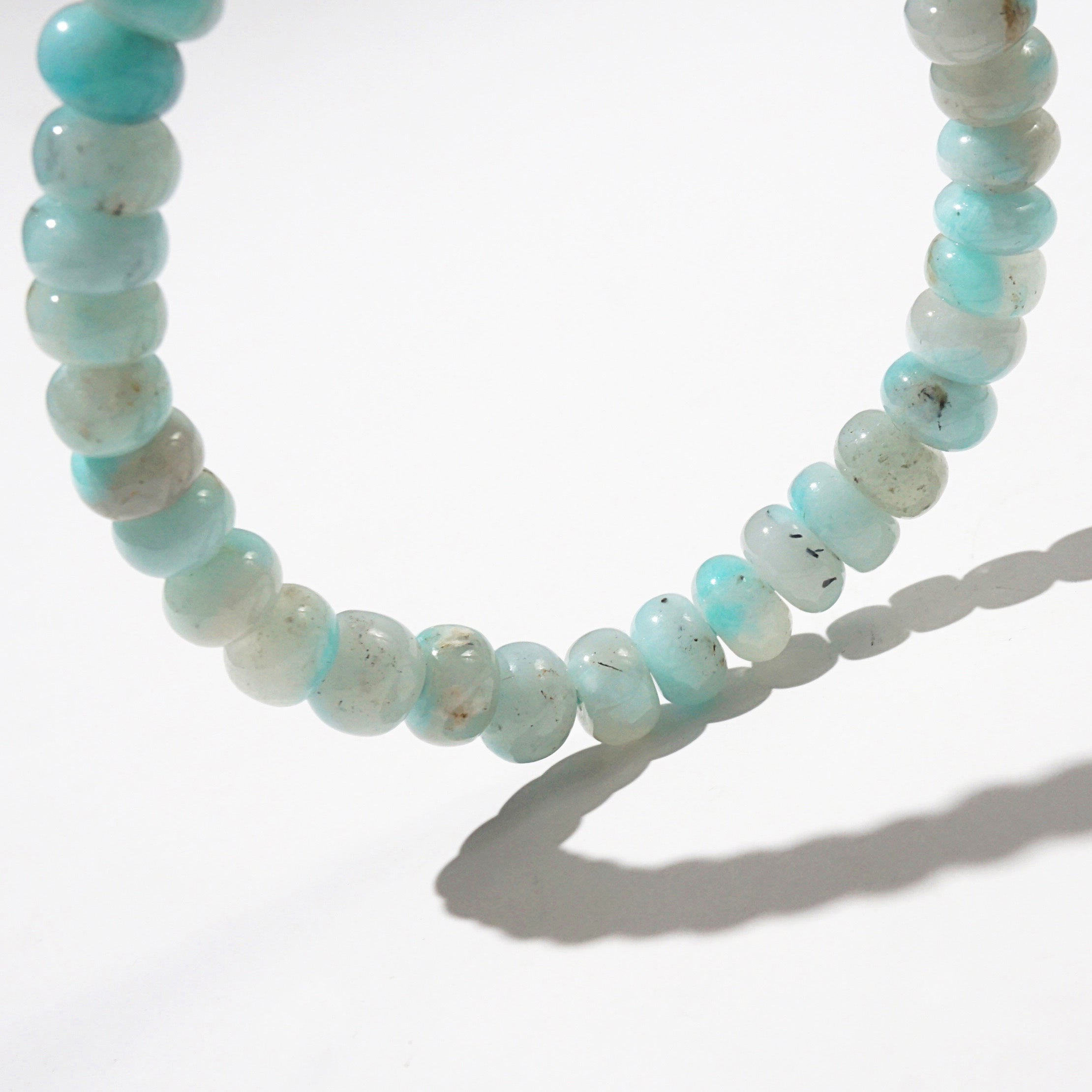 Amazonite (Peru) Rondelle 8mm | GAEA