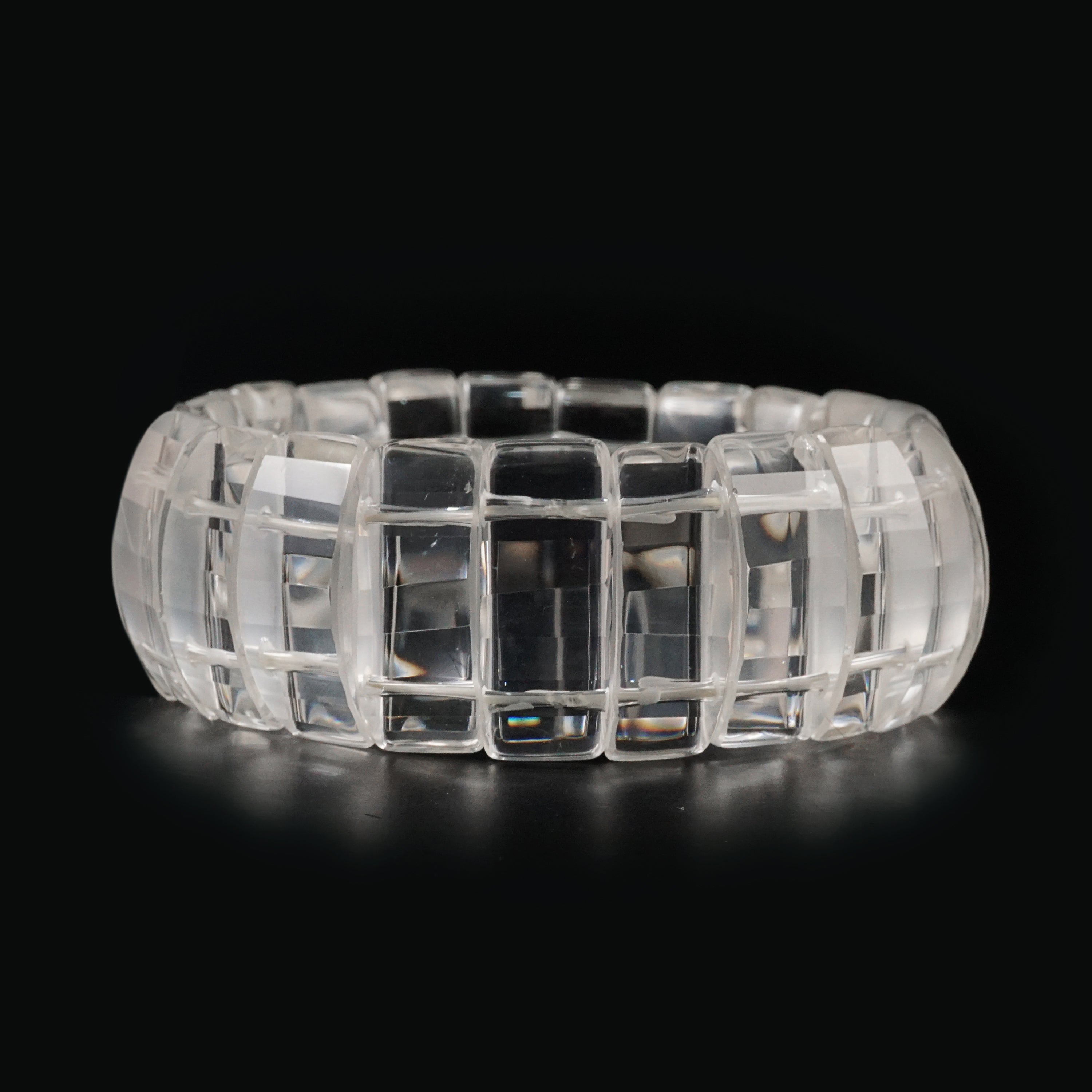 Clear Quartz Bangle (L) | GAEA